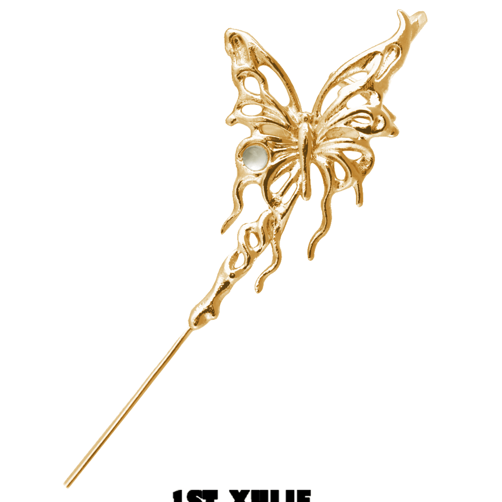 Butterfly Needle Piercing Earrings | 1ST XULIE Jewelry